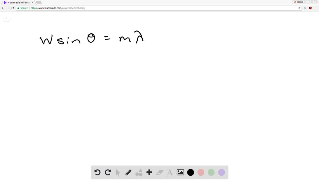 SOLVED:What width single slit will produce first-order diffraction ...
