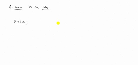 ⏩SOLVED:What is the least count of an ordinary 15 cm rules? | Numerade