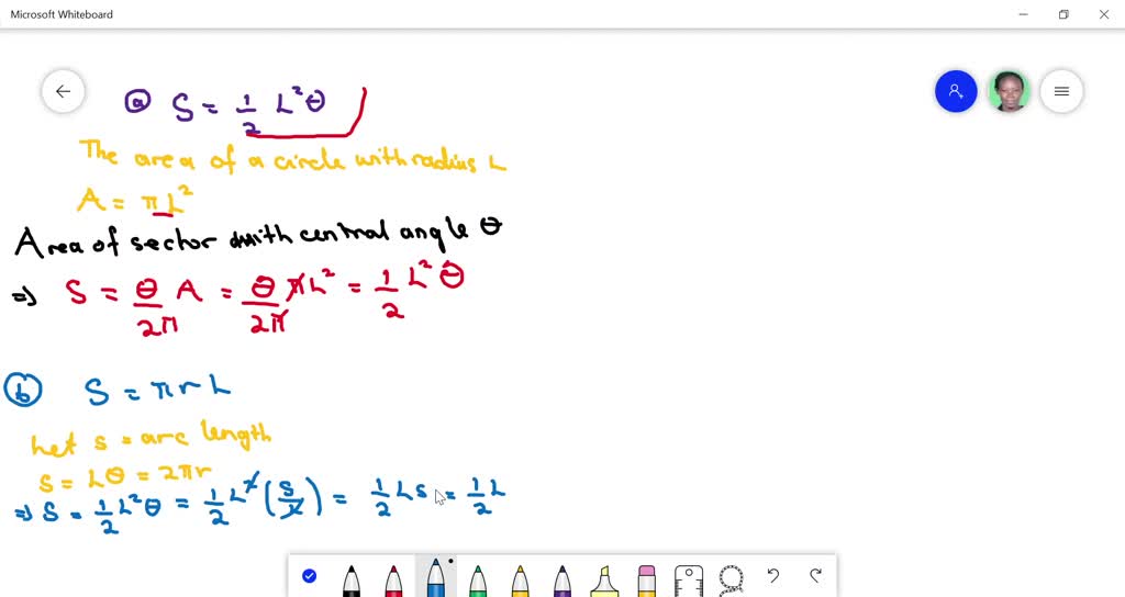 SOLVED:Verifying a Formula (a) Given a circular sector with radius L ...