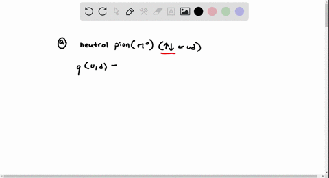 SOLVED:(a) Show that the neutral pion cannot be composed solely of any ...