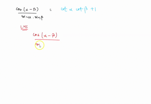SOLVED:Use the formula for the cosine of the difference of two angles to solve Exercises 1-12 ...