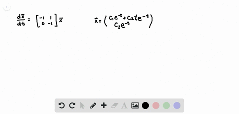 SOLVED:The "Putzer Algorithm" given below is another method for computing e^A t when we have ...
