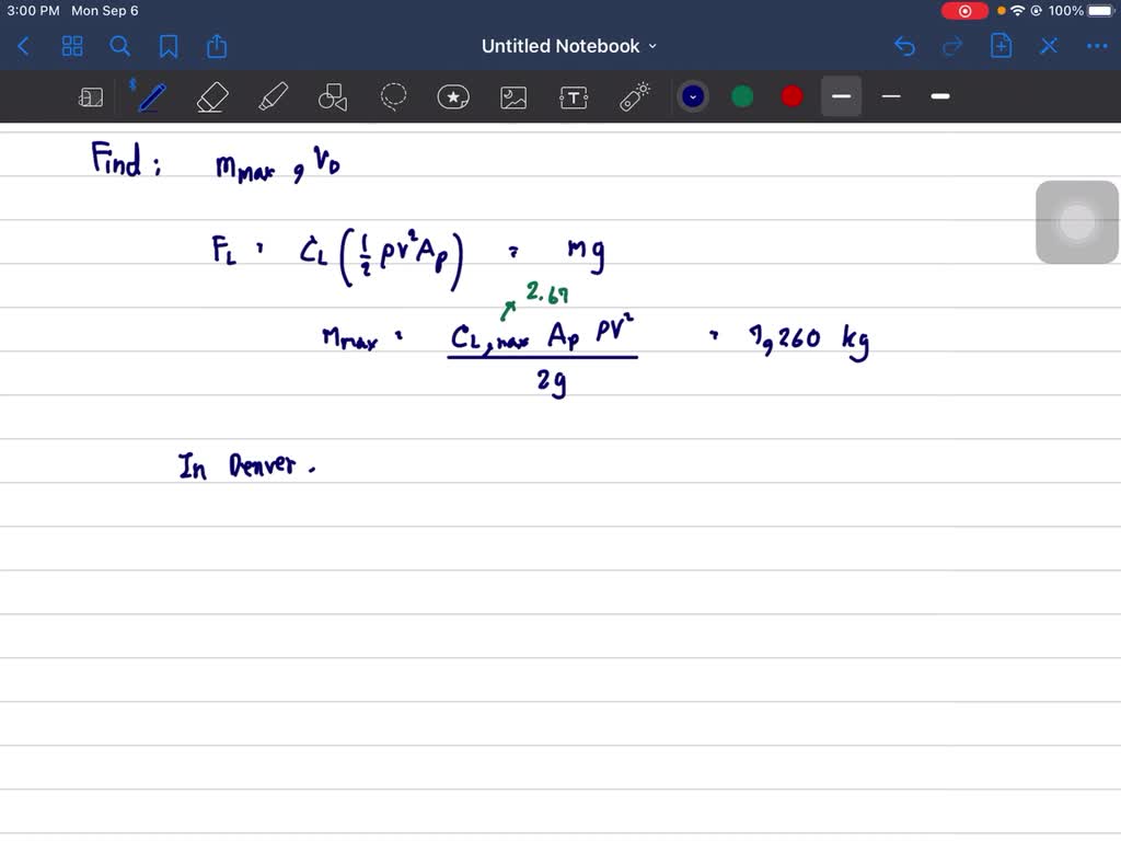 SOLVED:The Douglas DC-3 (Fig. 6.84) has a maximum velocity of 229 mi / h at an altitude of 7500 ...