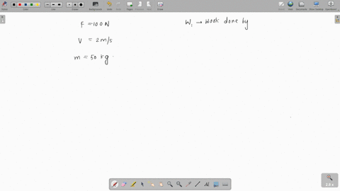 SOLVED: The work done in dragging a block of mass 5 kg on an inclined plane of height 2 m is 150 ...