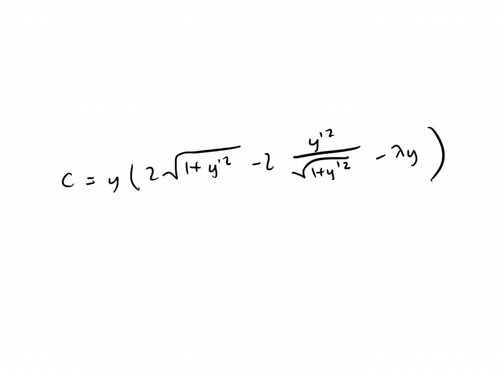 SOLVED:In Problem 5, given the volume, find the shape of the curve y=y ...