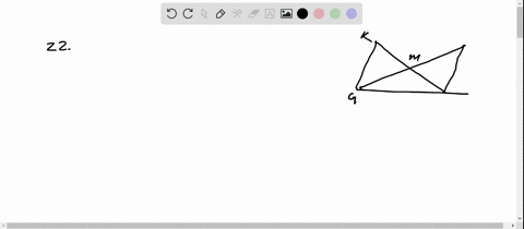 ⏩SOLVED:Prove that if G J and KH bisect each other, then ∠MHO is… | Numerade