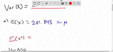 ⏩SOLVED:Calculate the mean and variance for the random variable in… | Numerade