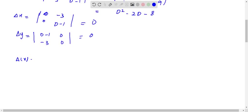 SOLVED:For the linear systems given in Exercises 10-13, use ... SOLVED:For the linear systems given in Exercises 10-13, use ...