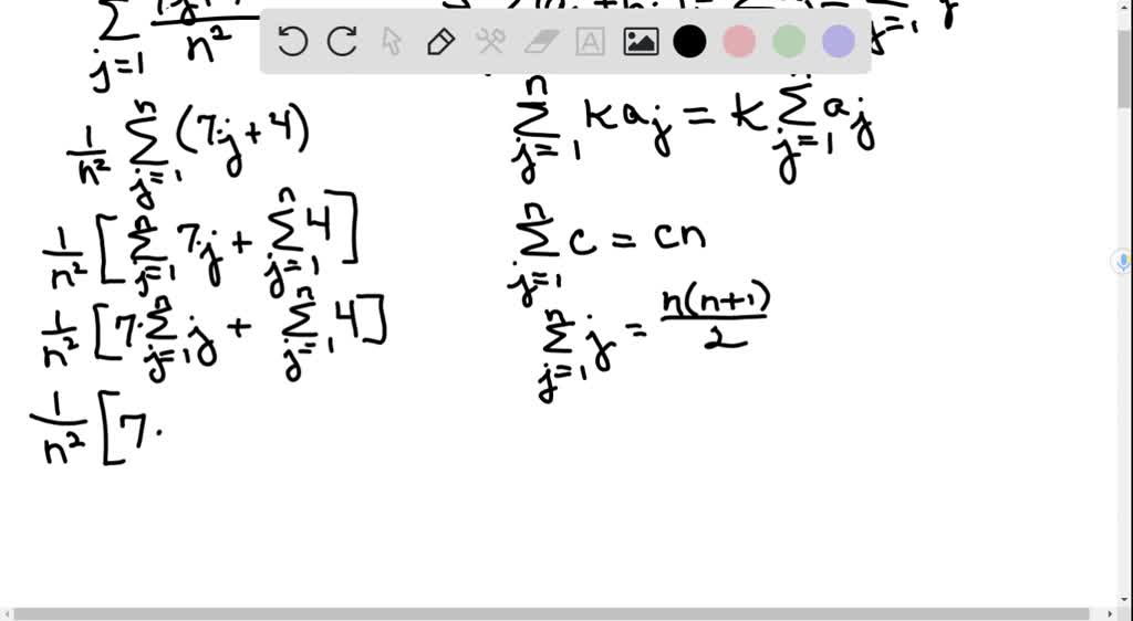 SOLVED Use The Summation Formulas To Rewrite The Expression Without The