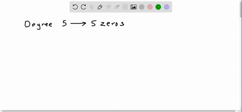 SOLVED:Information is given about a polynomial function f whose coefficients are real numbers ...
