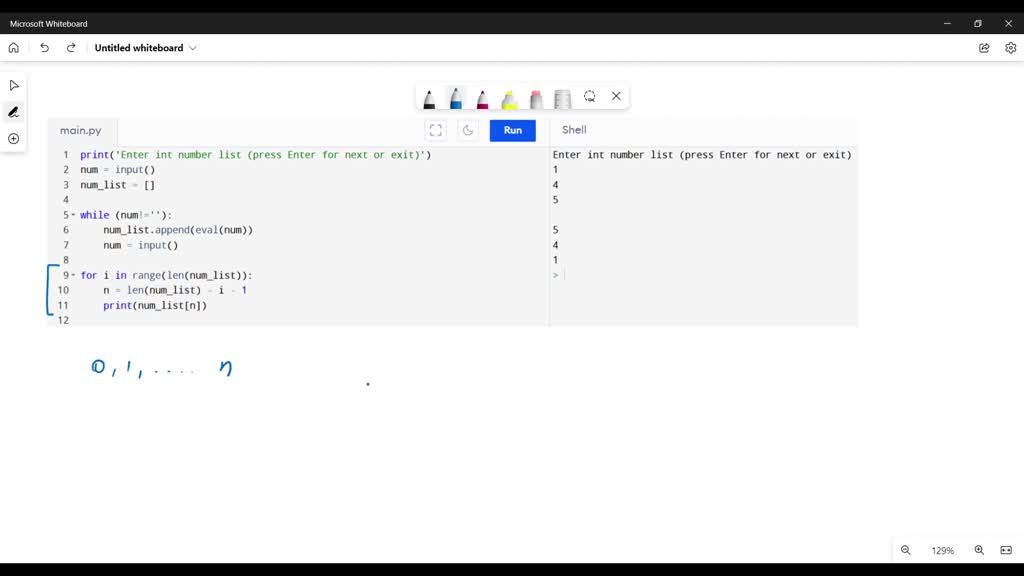 SOLVED: Modify the previous program to list the words input in reverse alphabetical order ...