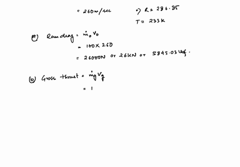 ⏩SOLVED:An aircraft gas turbine engine is shown in flight.… | Numerade