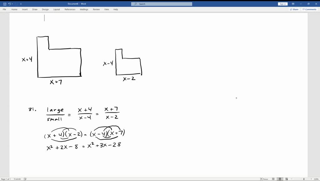 SOLVED:The hexagons in the figure below are similar. (Check your book ...