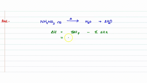 SOLVED:Using enthalpy of formation data in Appendix L. determine whether the decomposition of ...