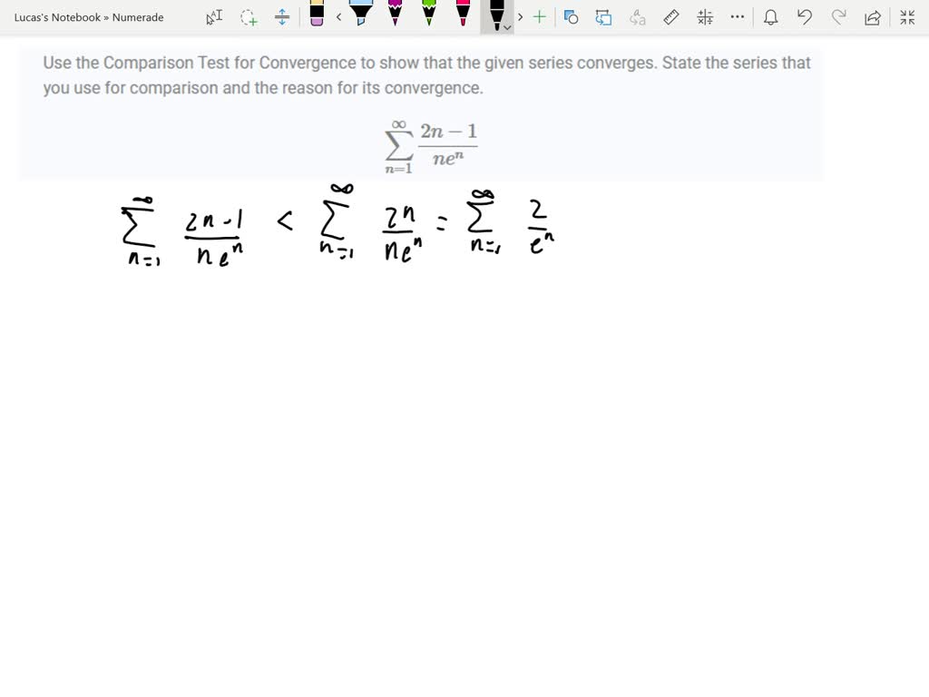 SOLVED:Why not simplify the proof of the Absolute Convergence Theorem ...