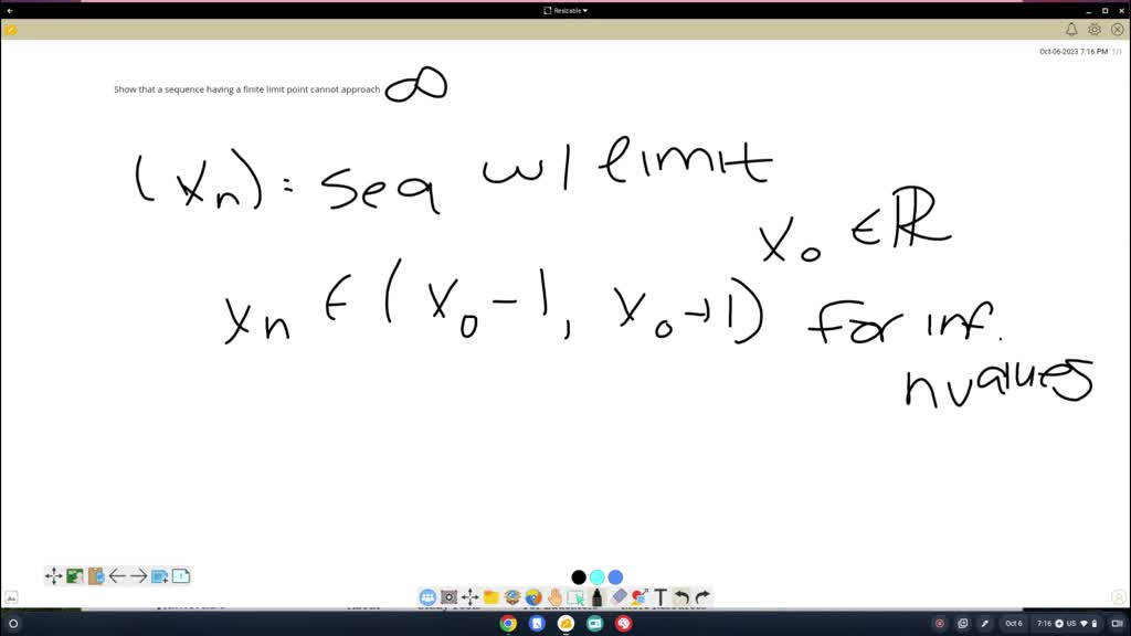 SOLVED:Show that the set of the real numbers is closed under the limit ...