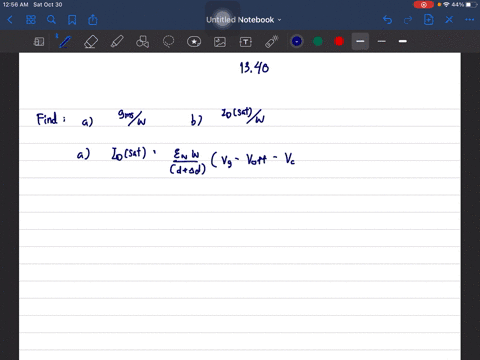 SOLVED:Consider NMOS and PMOS transistors fabricated in the 0.25 - μm ...