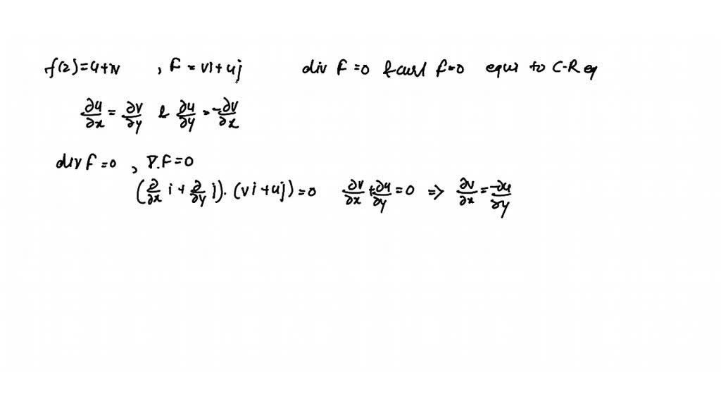 ⏩SOLVED:Let f(z)=u+m be an analytic function, and let 𝐅 be the… | Numerade ⏩SOLVED:Let f(z)=u+m be an analytic function, and let 𝐅 be the… | Numerade