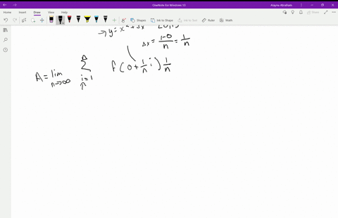 SOLVED:Use Riemann sums and a limit to compute the exact area under the ...