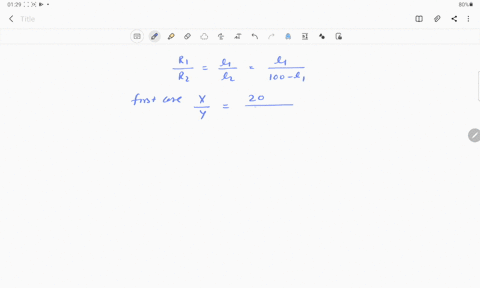 SOLVED:In a metre bridge experiment, null point is obtained at 20 cm from one end of the wire ...