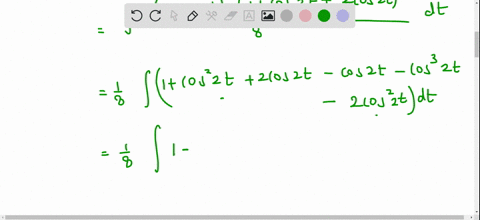 SOLVED: 1-49 Evaluate the integral. ∫0^π sin^2 t cos^4 t d t | Numerade