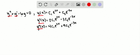 SOLVED:Verify that the given function is a solution to the given differential equation. In these ...