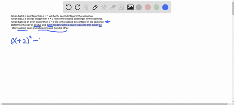 ⏩SOLVED:Use the following facts. If x represents an integer, then… | Numerade