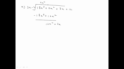 SOLVED:For Problems 23-34, subtract the polynomials using a horizontal format. 7 x+1 from 12 x+6