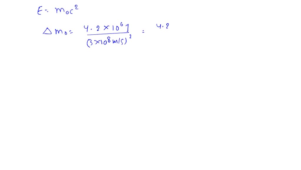 One kg of the chemical explosive TNT releases approximately 4.2 ×10^6 J ...