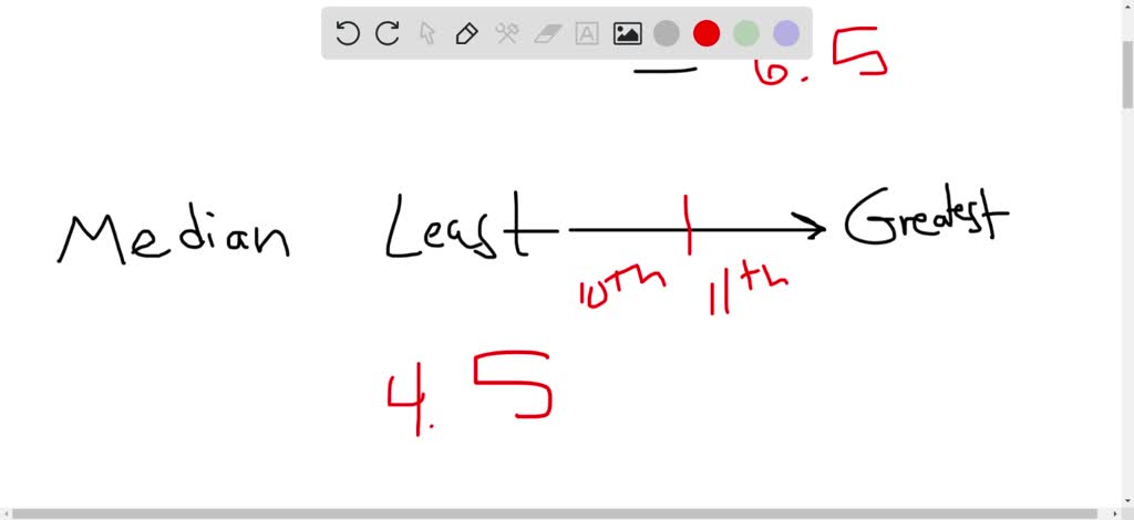 SOLVED:(a) For each data set, find the median, midrange, and geometric ...
