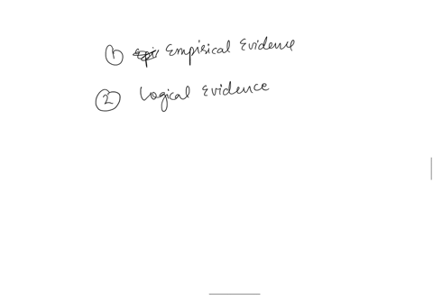 SOLVED:What are five sources of evidence commonly used in philosophy? Which of these are ...