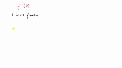 SOLVED:A table of values for a one-to-one function is given. Find the indicated values. x 1 2 3 ...
