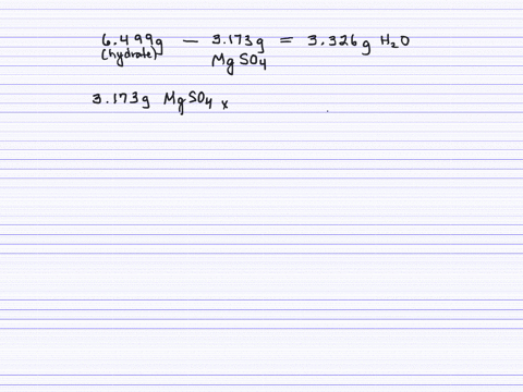 SOLVED: How many mEq of magnesium sulfate (molecular weight =120 ) are ...