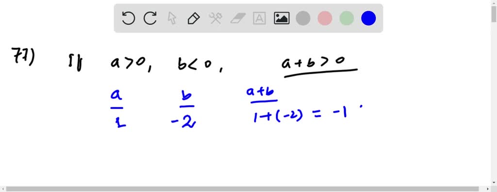 SOLVED:Determine whether each statement is always true, sometimes true, or never true. Assume ...