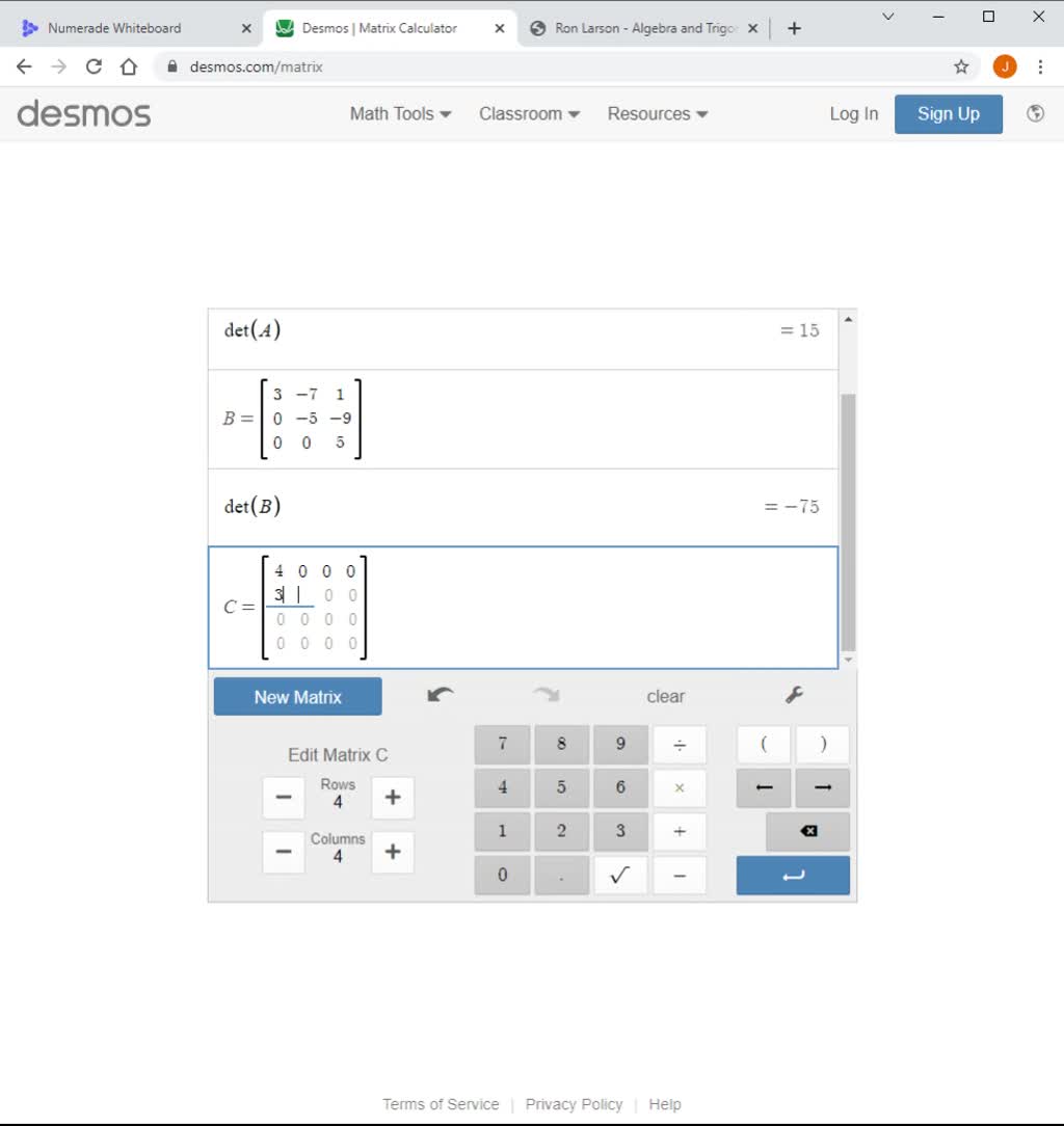 Solved A Triangular Matrix Is A Square Matrix With All Zero Entries