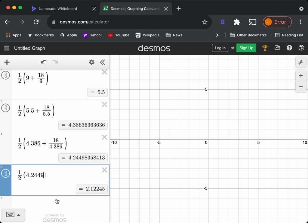 Solvedexplore One Of The Limitations Of The Square Root Function In Your Computers Floating 