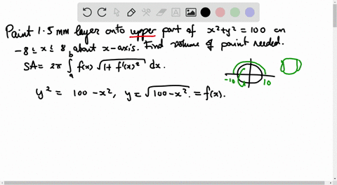 SOLVED:Painting surfaces A 1.5-mm layer of paint is applied to one side ...