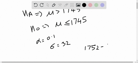 SOLVED: Test the claim about the population mean μat the level of ...