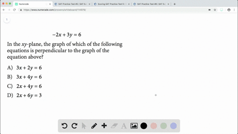 Sat practice test # 5 | Numerade