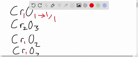 SOLVED:Without doing detailed calculations, arrange the following in order of increasing % Cr ...