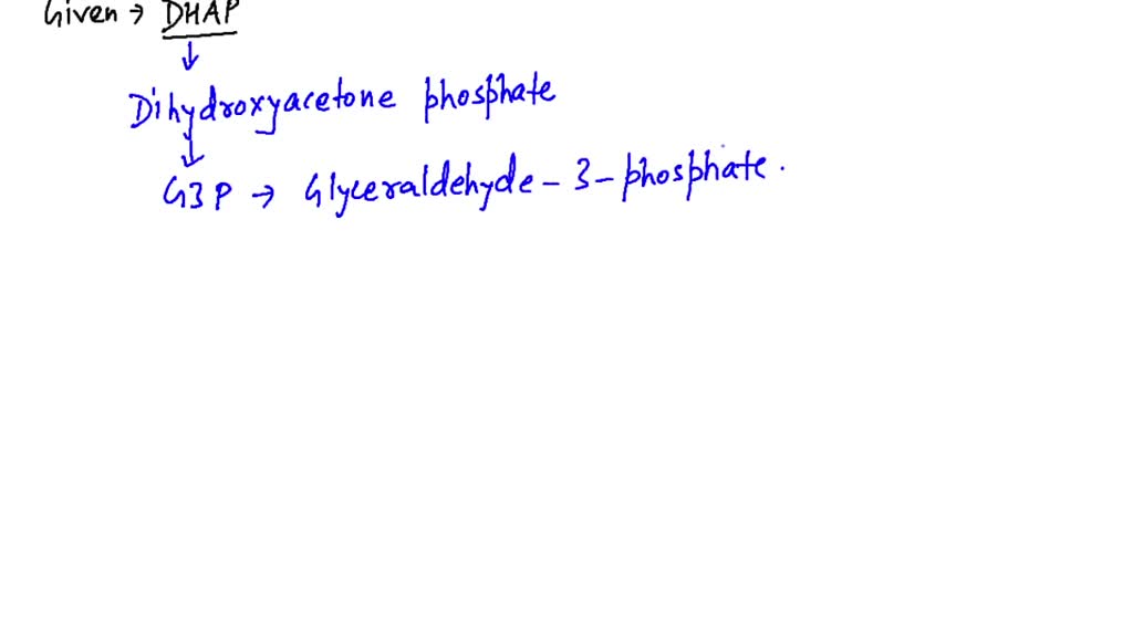 SOLVED:(pp. 728-729 ) and explain how DHAP can enter the glycolysis ...