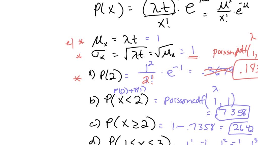 SOLVED:Let {X(t), t ≥0} and {Y(t), t ≥0} be two independent Poisson ...