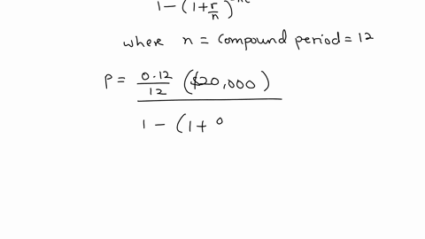 Loan amortization and EAR You want to buy a car, and a local bank will ...