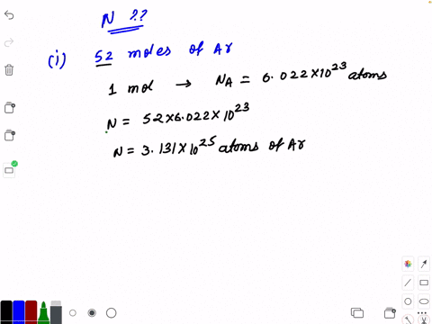 SOLVED:Use the data given in the following table to calculate the molar ...
