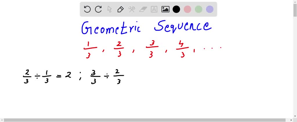 SOLVED:If the given sequence is geometric, find the common ratio r. If ...