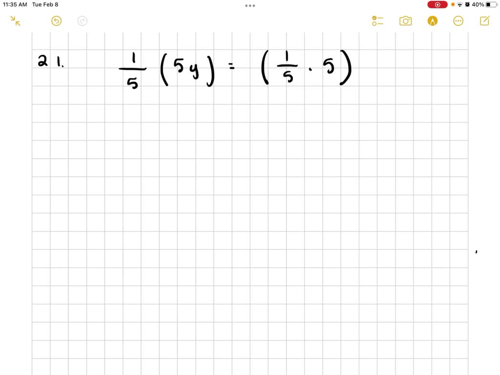 SOLVED:Use the commutative and associative properties of multiplication and exponential notation ...