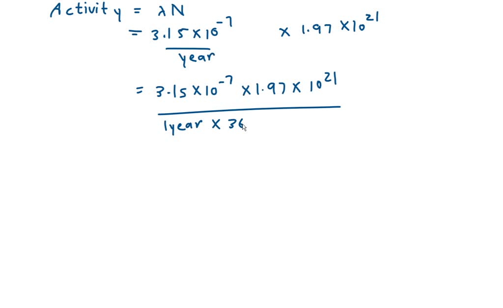 SOLVED:(a) What is the activity, in millicuries, of a 0.500-g sample of ...