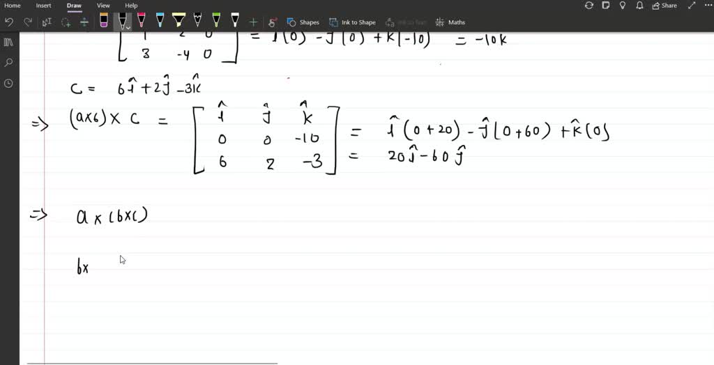 SOLVED: With respect to right-handed Cartesian coordinates, let a-[1,2 ...