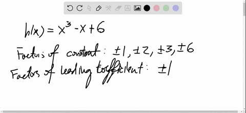 SOLVED:Finding the Zeros of a Polynomial Function, write the polynomial as the product of linear ...