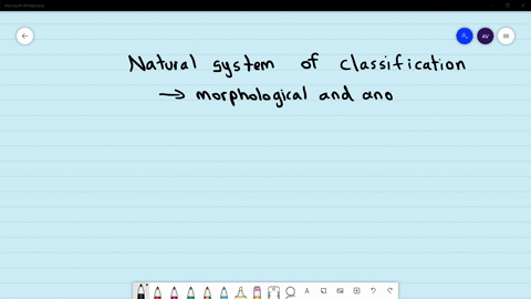 SOLVED:Natural systems of classification take into consideration (a ...